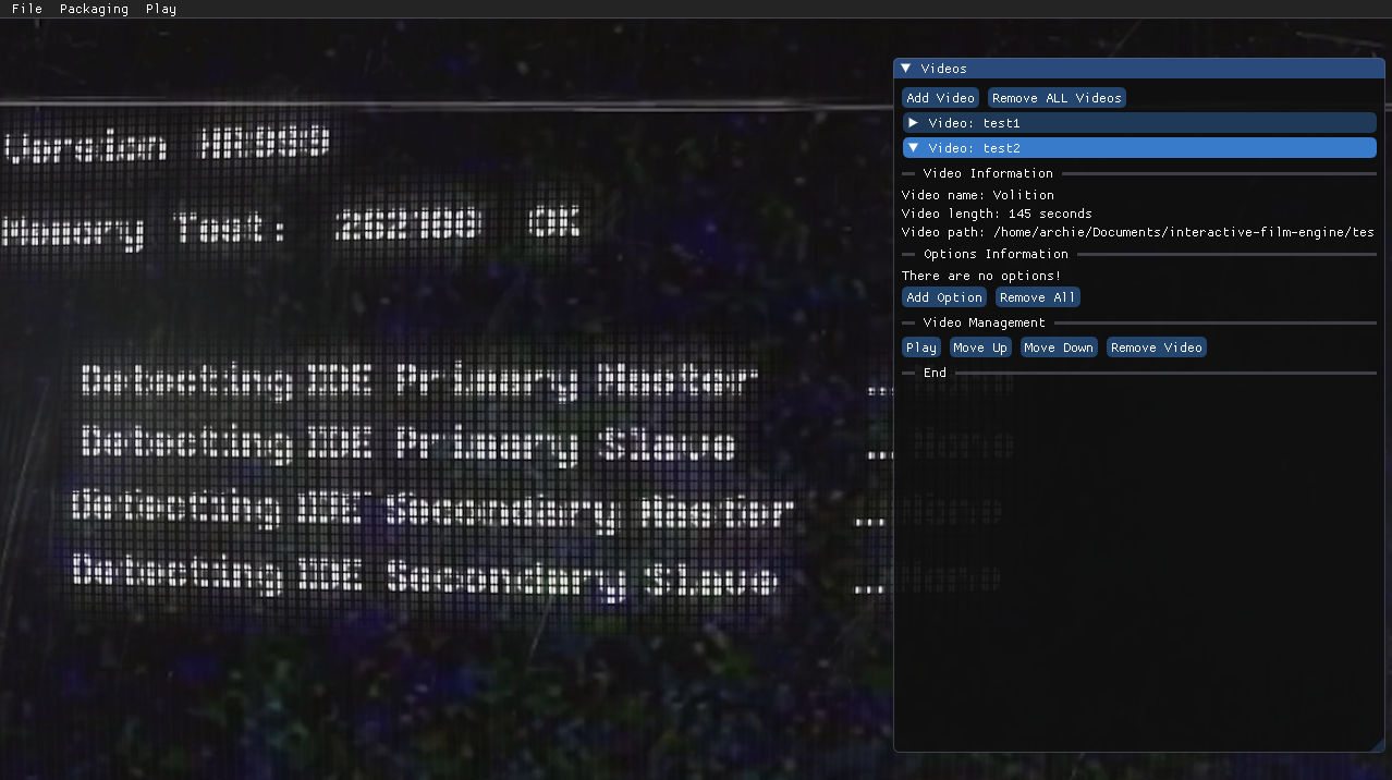 Hexwave - An Interactive Film Engine